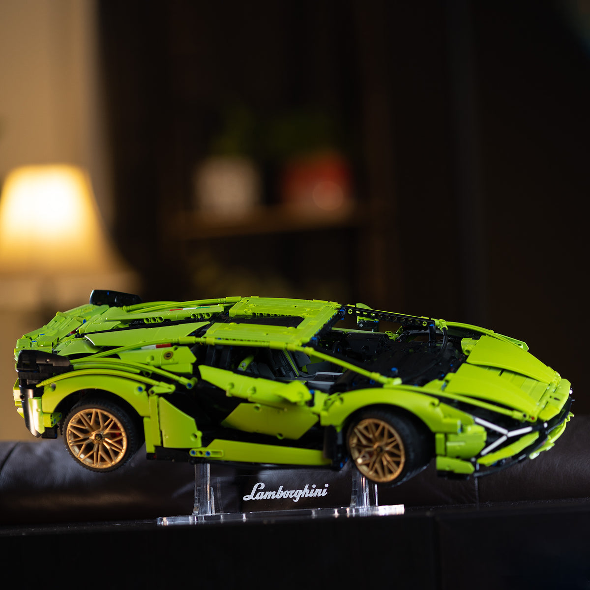 Display Stand for LEGO® Lamborghini Sián FKP 37 (42115) – 71 Customs